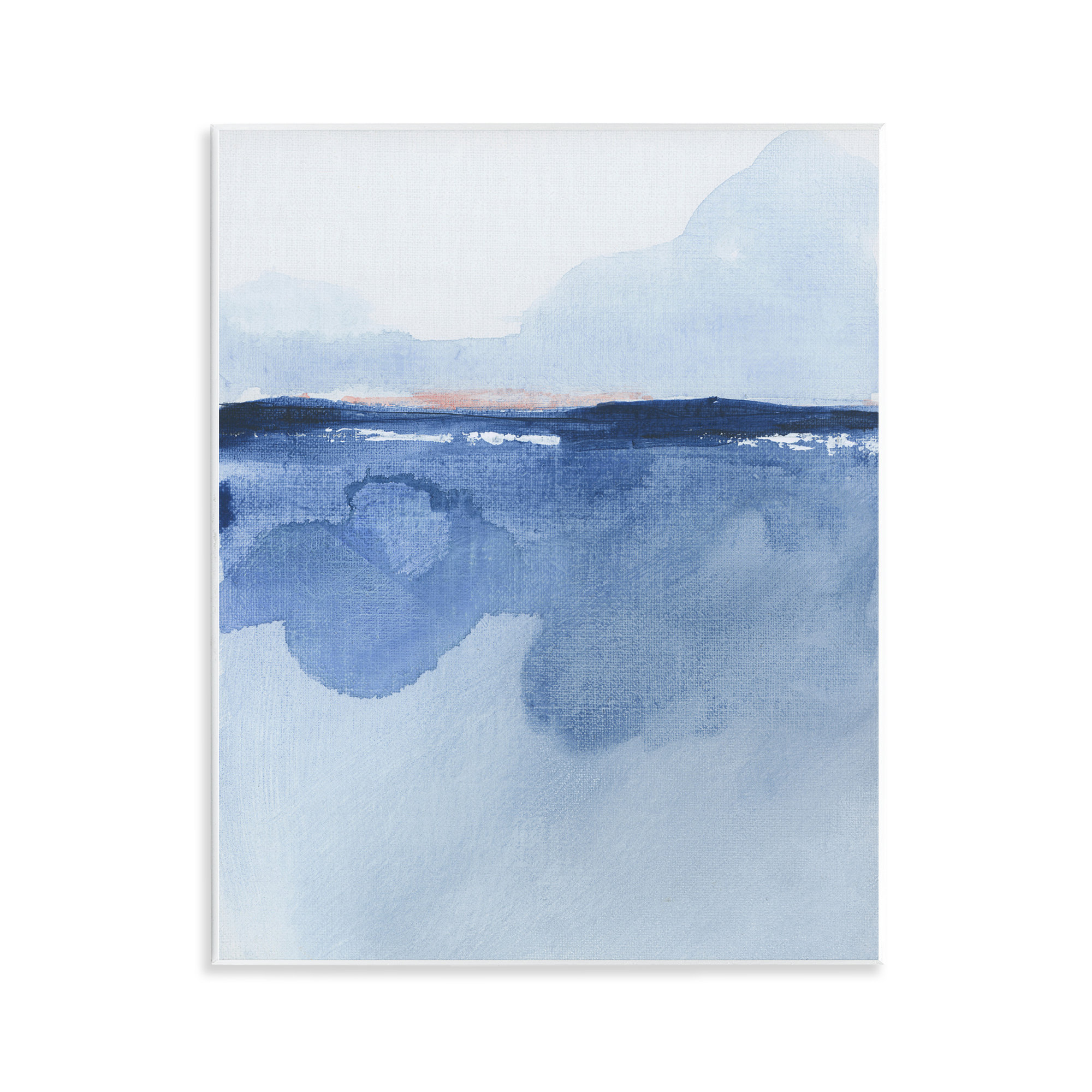 Highland Dunes Abstract Fluid Landscape Wall Plaque Art by M. Gloria ...