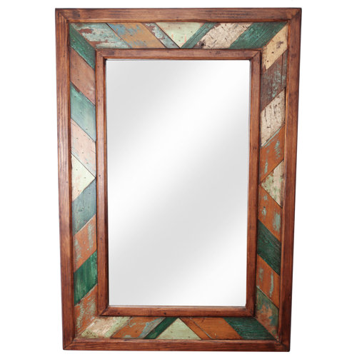 Millwood Pines Legg Rustic Accent Mirror & Reviews | Wayfair