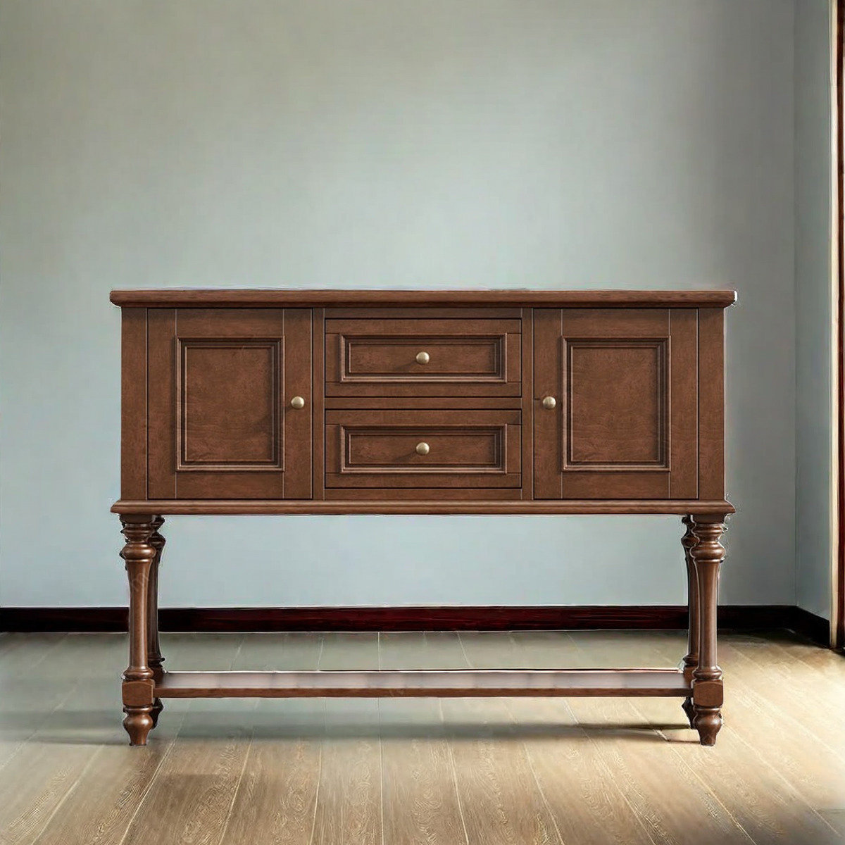 SMI Cabinetry Inc TB707678752982SMI&Size 51.18 Console Table | Wayfair