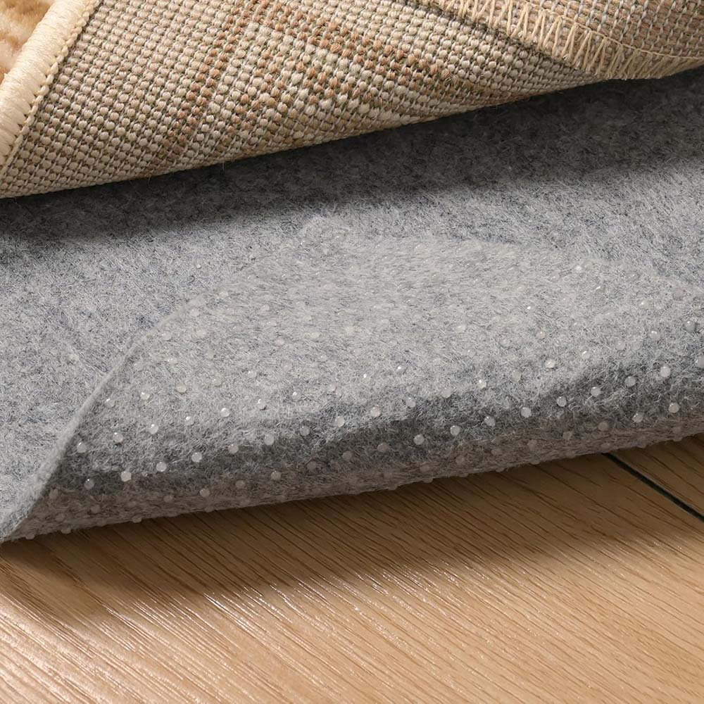 HELOMO Under Rug Padding Cushioned For Hardwood Floors, Thick Felt ...