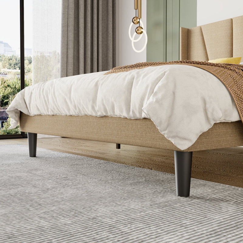 Latitude Run® Gyda Wingback Bed & Reviews | Wayfair