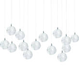 Orren Ellis Sinechra 9 - Light Dimmable Sphere Chandelier & Reviews ...