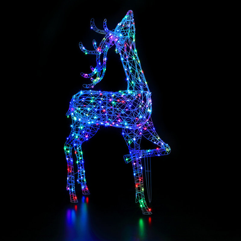 The Seasonal Aisle Blenheim Stag Lighted Display | Wayfair.co.uk