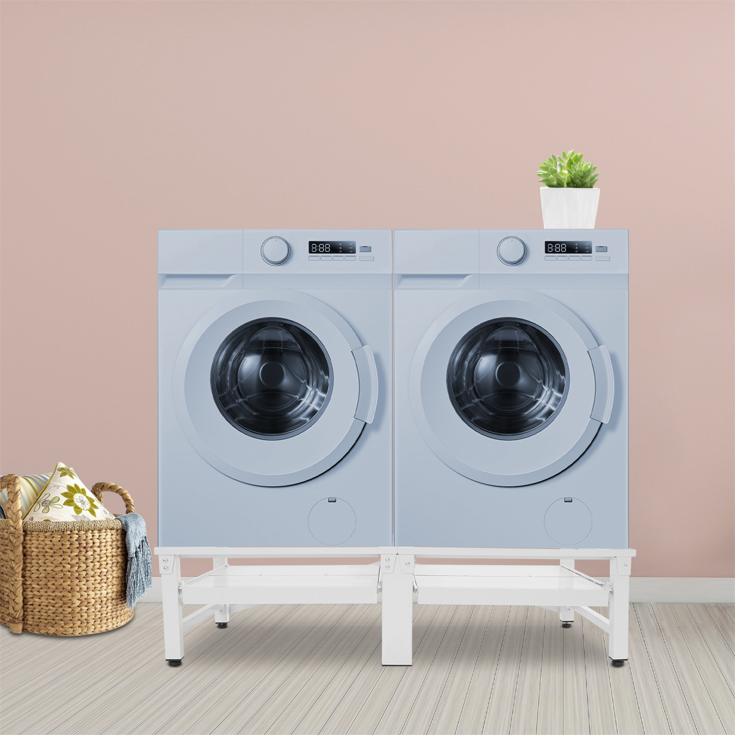 YINXIER Adjustable Washing Machine Stand | Wayfair