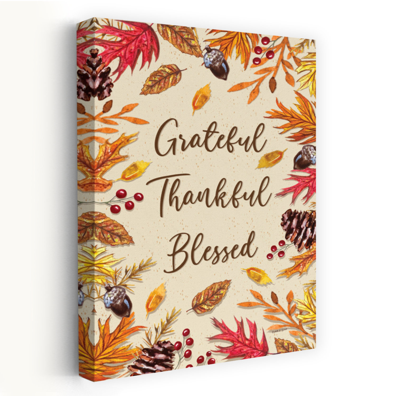 Ophelia & Co. Grateful Thankful Blessed - Contemporary Grateful ...