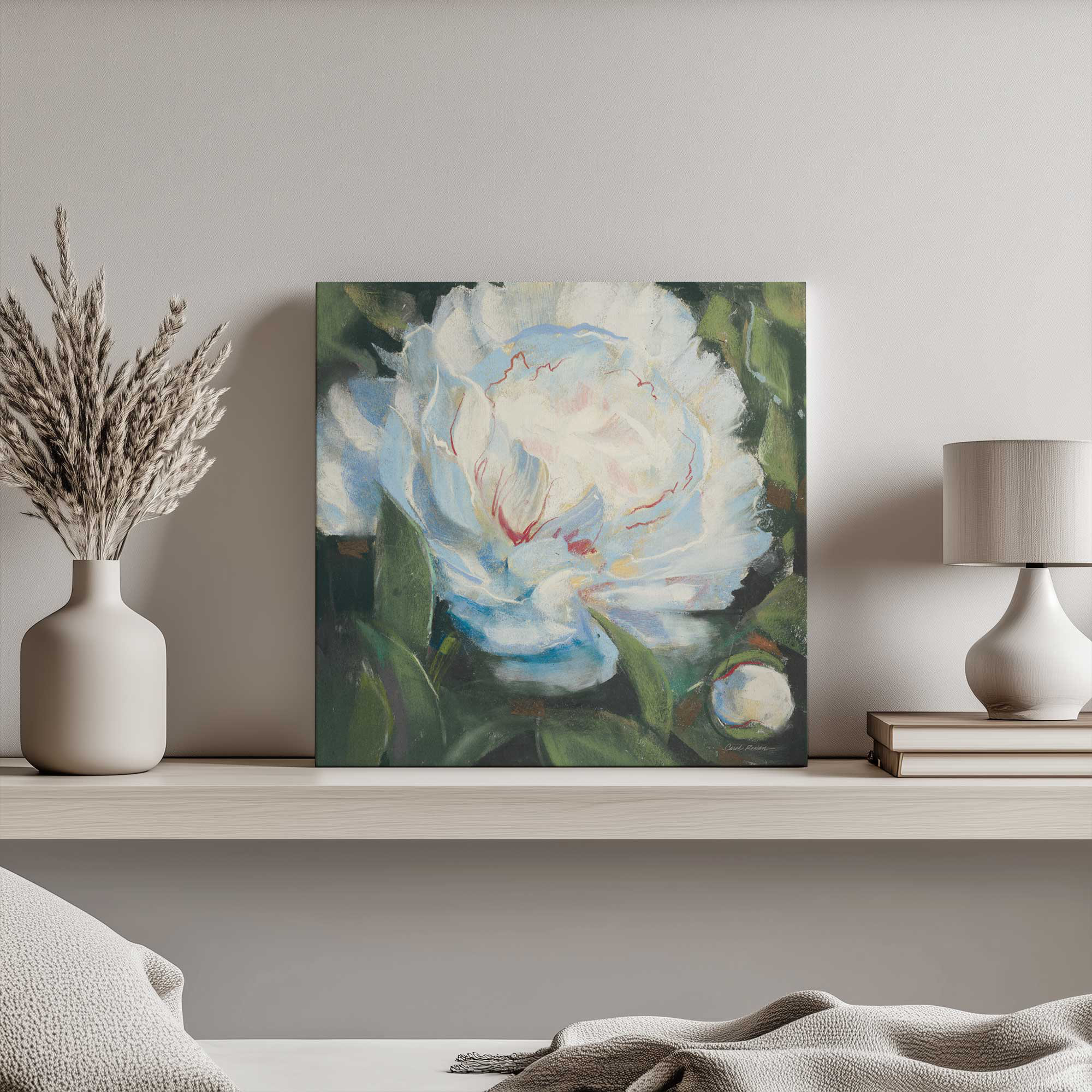 Winston Porter Peony I by Carol Rowan Canvas Art Print | Wayfair