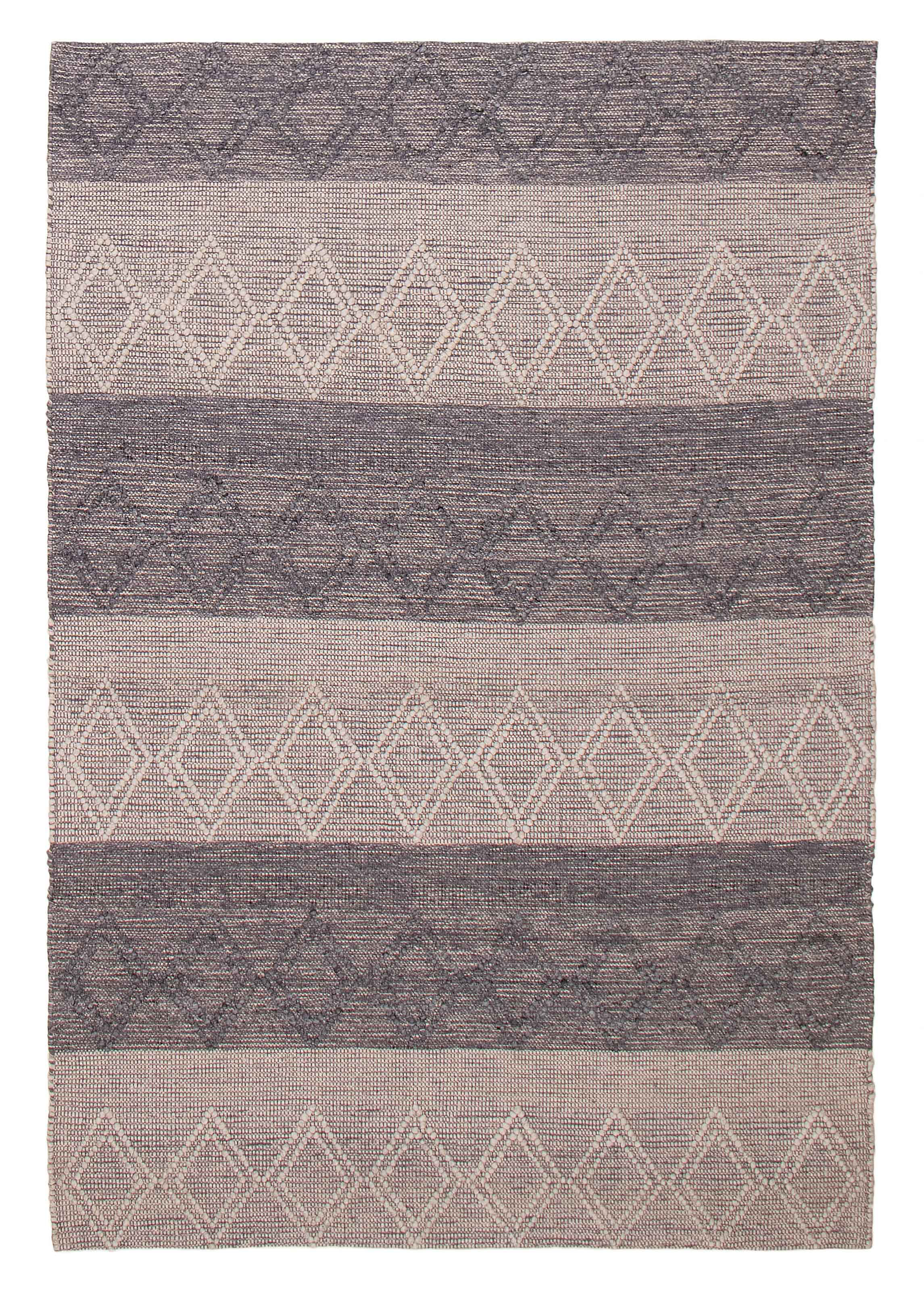 Foundry Select Rectangle Sughra Rectangle 6'1" X 8'11" Wool Area Rug ...