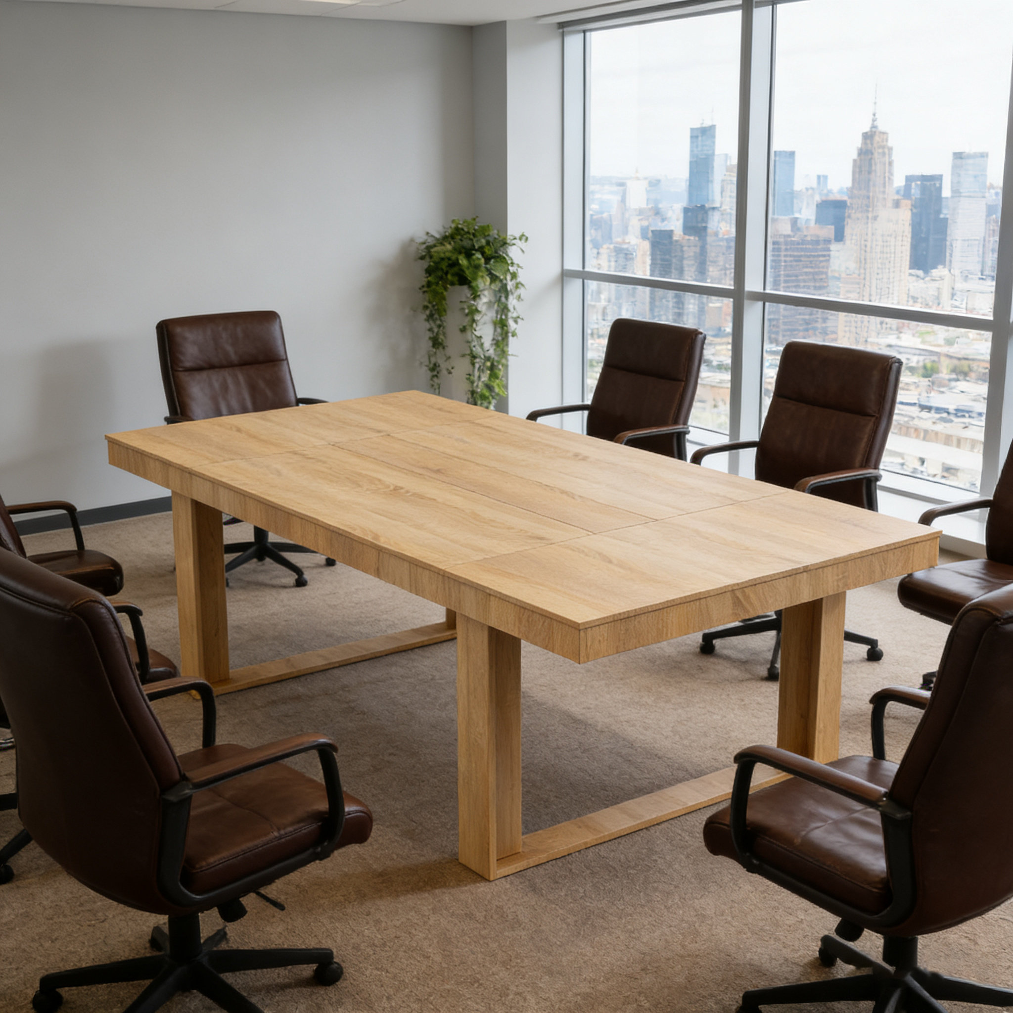 Morinome 87" Wide Breakroom Table With Thick Top & Wide Legs - Wayfair ...