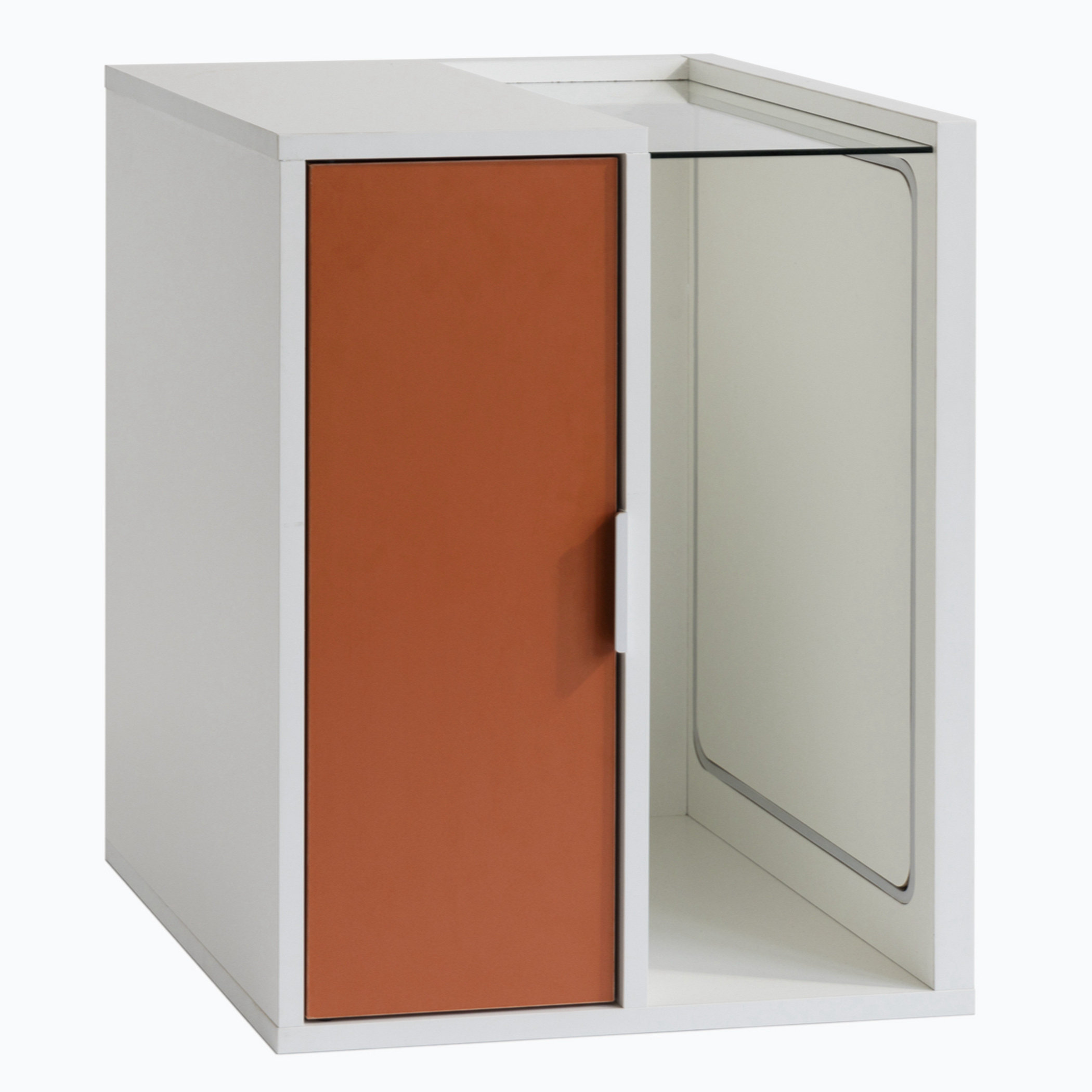 Wenty LED End Table Side Table, Modern Bedside Tables With Storge For ...