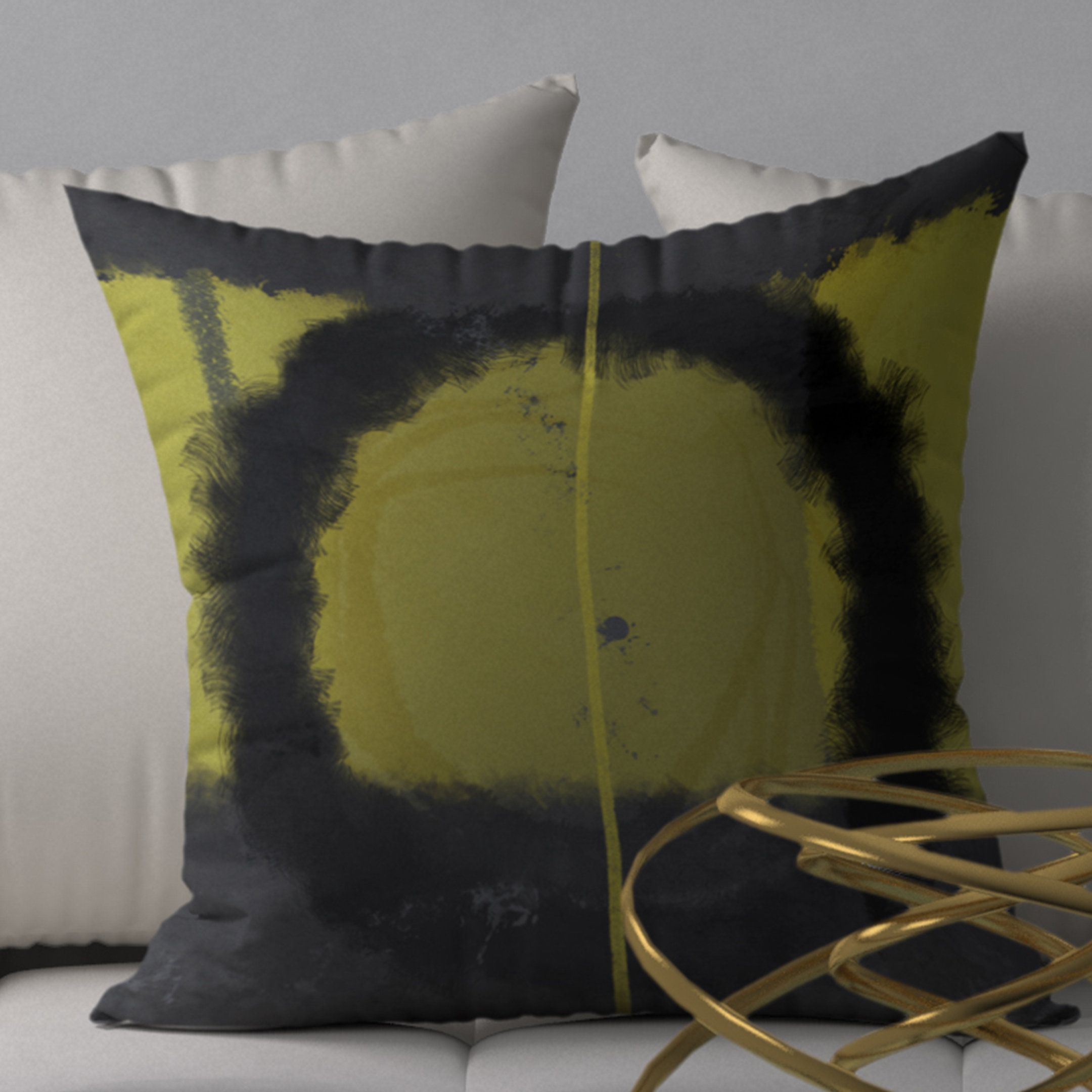 LeRoi Products Power Adore Decorative Square Pillow Cover & Insert ...