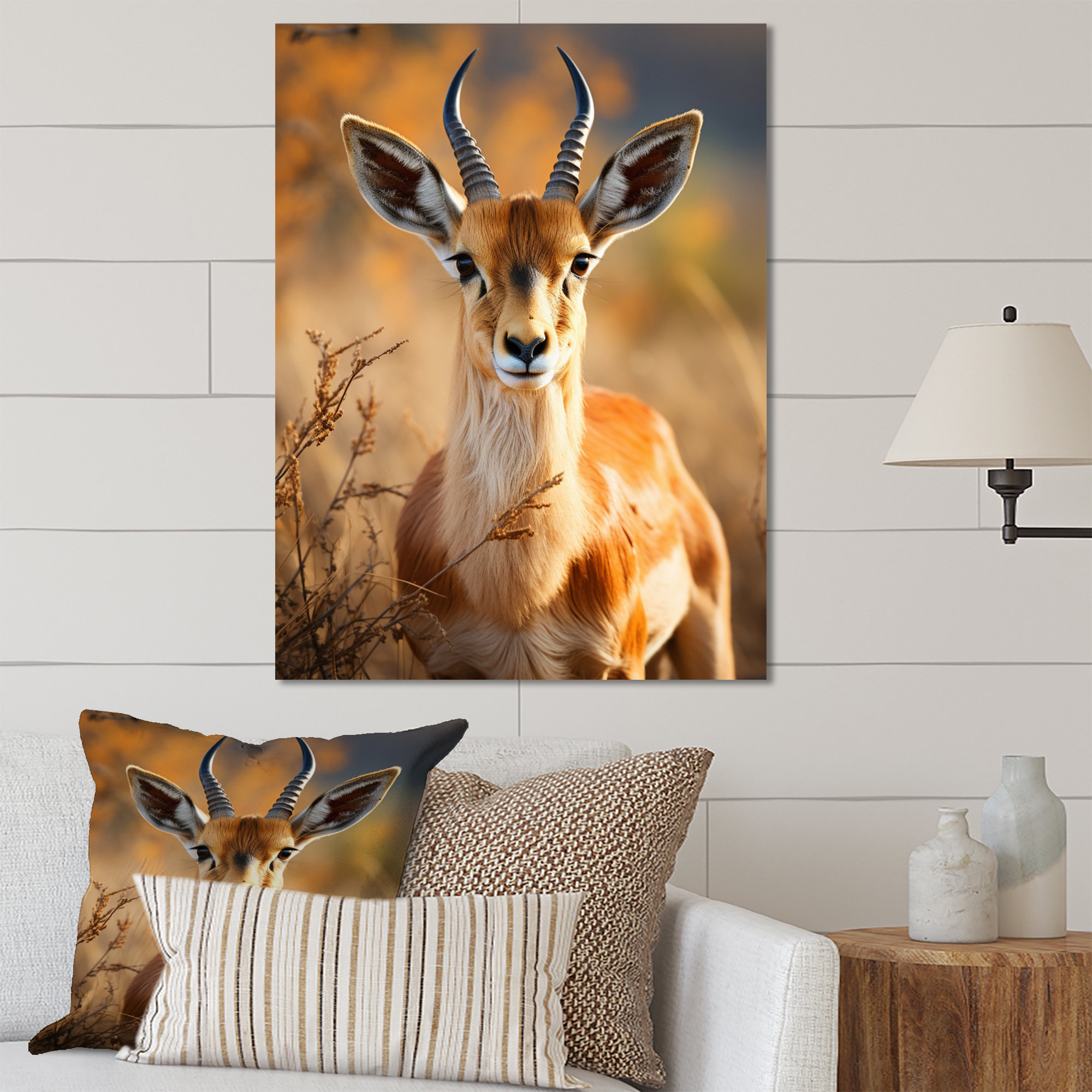 Millwood Pines Animal Antelope Photo I - Animals Metal Wall Art Prints ...