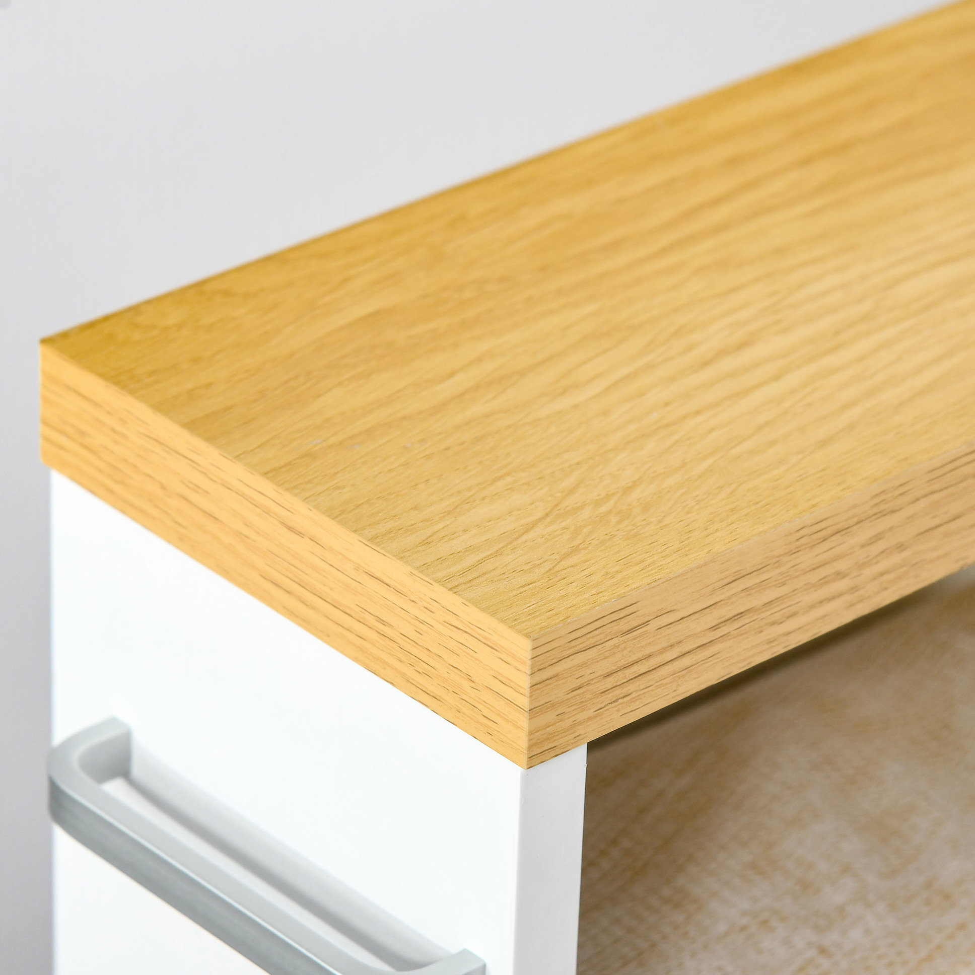 Latitude Run® Slim Bathroom Cabinet With Extra Storage - Keep Your Well ...