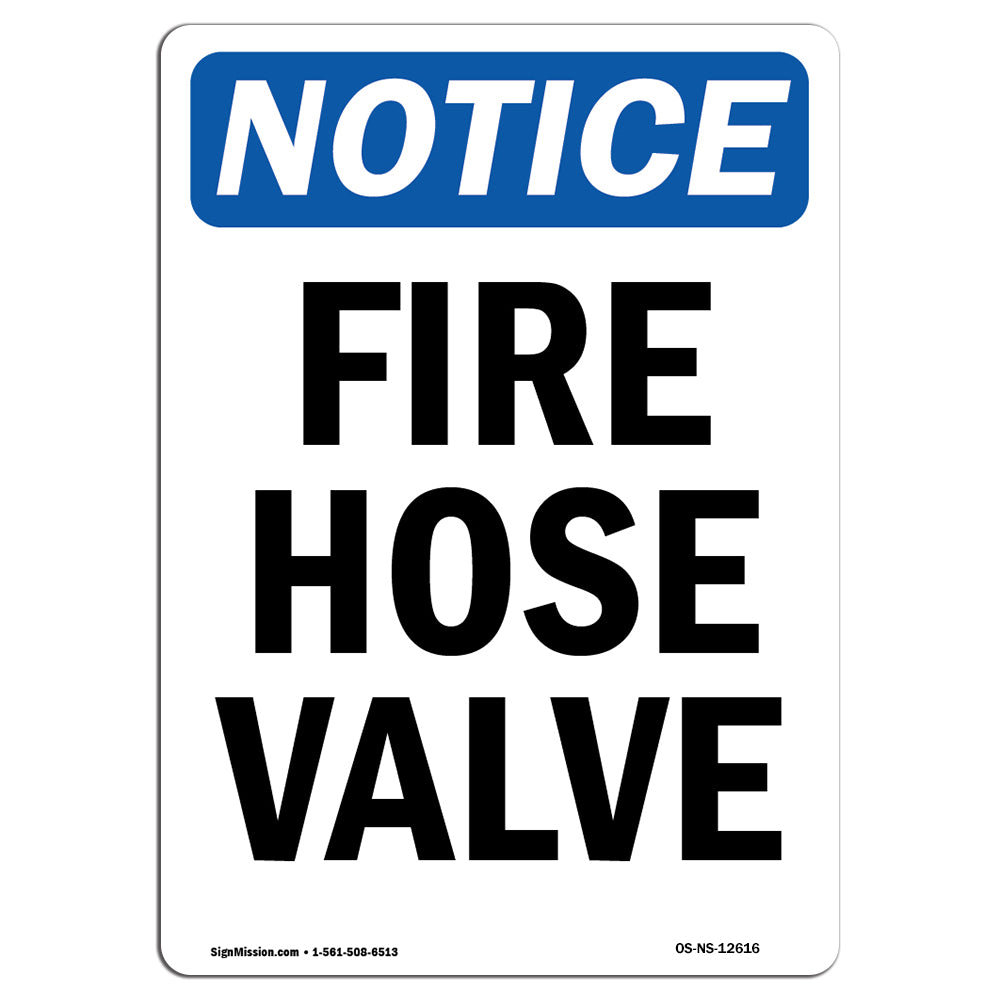 SignMission Fire Hose Valve Sign | Wayfair