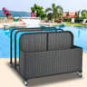 Patio Novagarden Poolside Float Storage Organizer, Pool Toy Storage ...