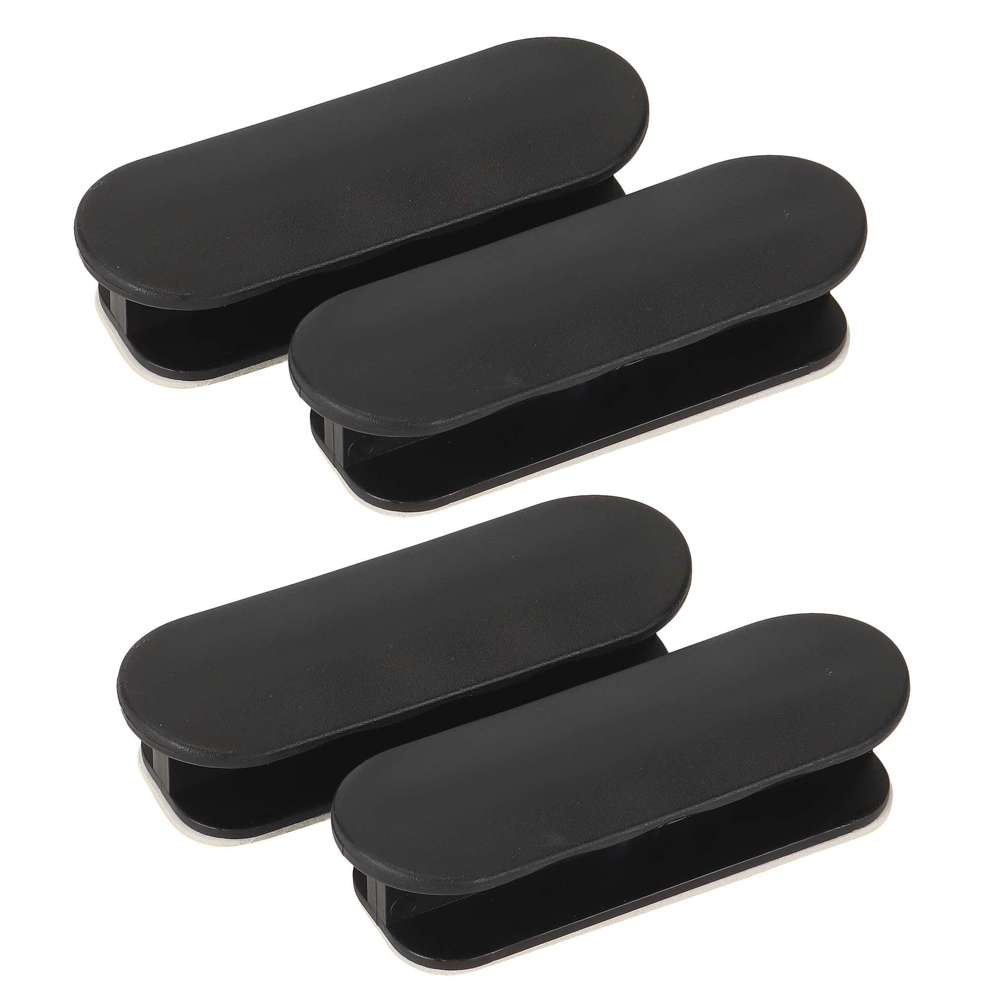 Luxtrada Set of 4 Self-Stick Instant Cabinet Handle Pulls Drawer Push ...
