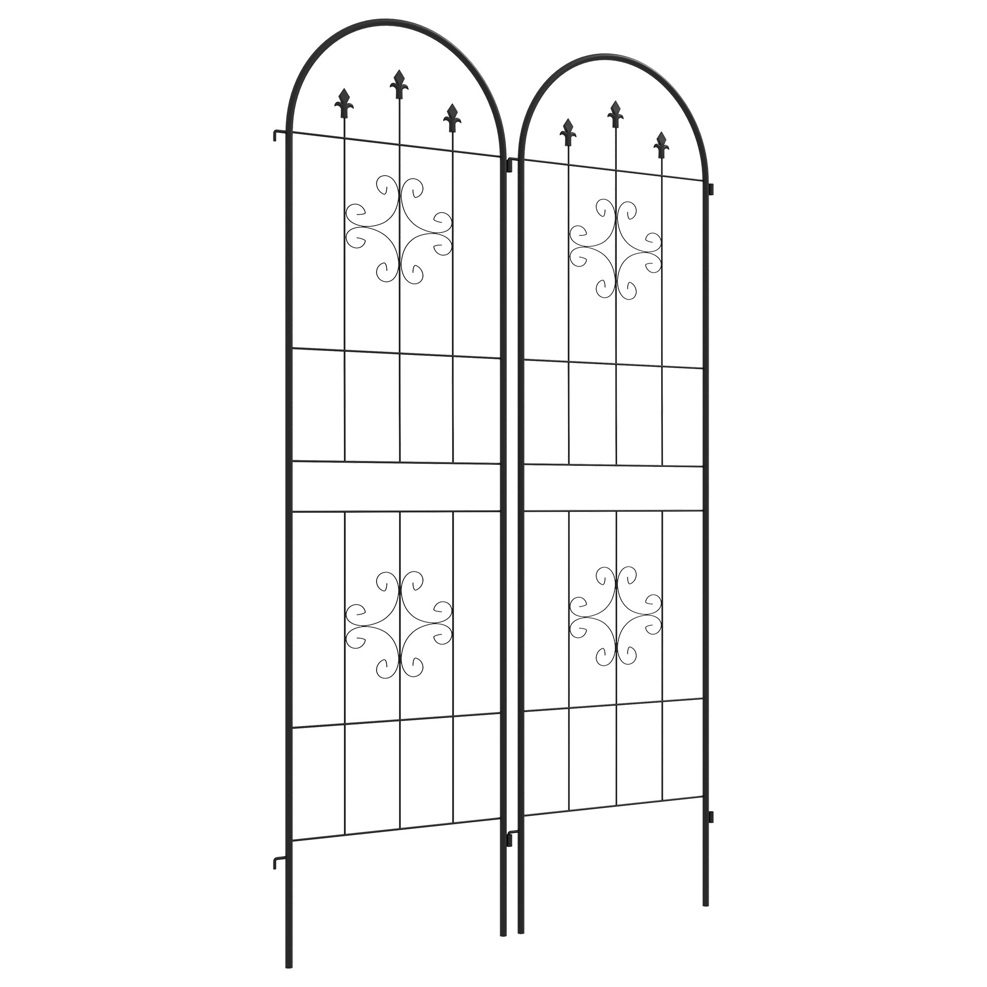 Marlow Home Co. Almine 180cm H x 50cm W Steel Lattice Panel | Wayfair.ie