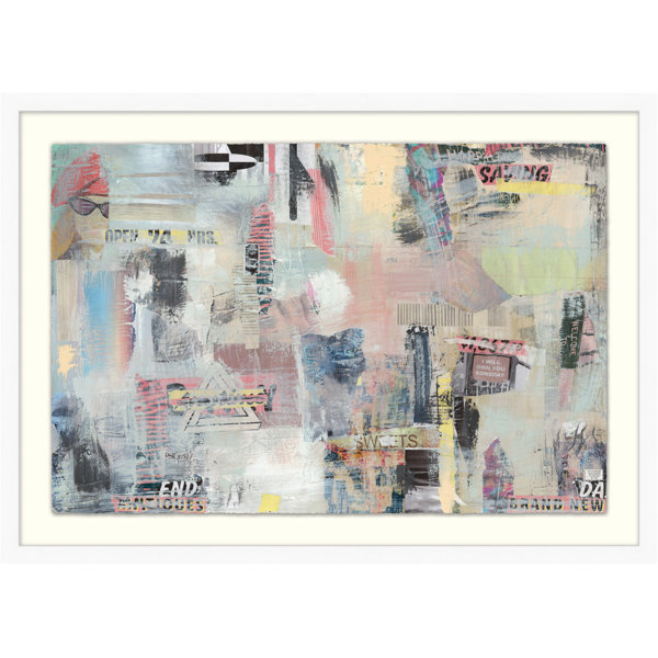 Wendover Art Group Collage 1 by Mat Sanders - Painting on Paper | Wayfair