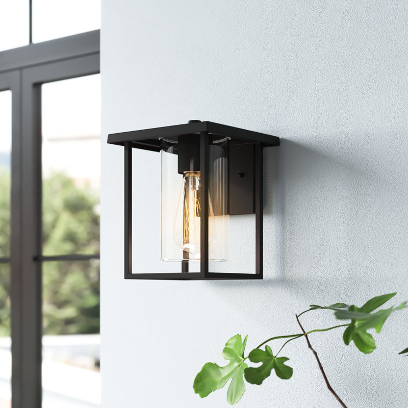 Trent Austin Design® Dormer 9.25"H Square UV Resistant Black ...