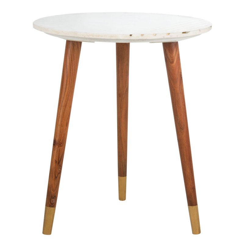 Wrought Studio™ Leatrice 3 Leg End Table & Reviews | Wayfair