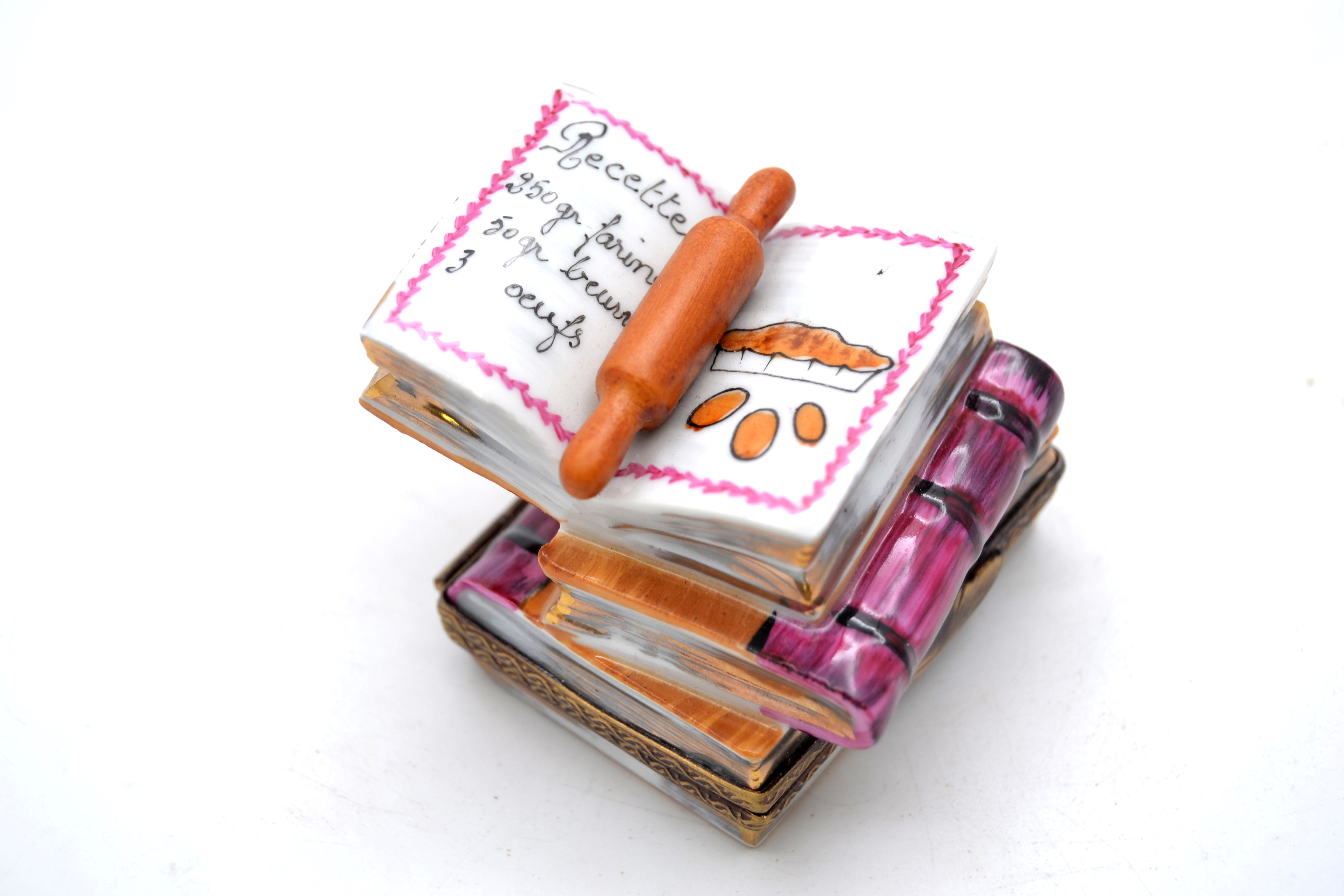 Trinx Cooking Book French Limoges Trinket Box | Wayfair