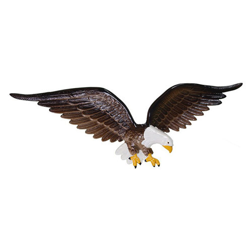 Montague Metal Products 24" Aluminum Wall Eagle Décor & Reviews | Wayfair
