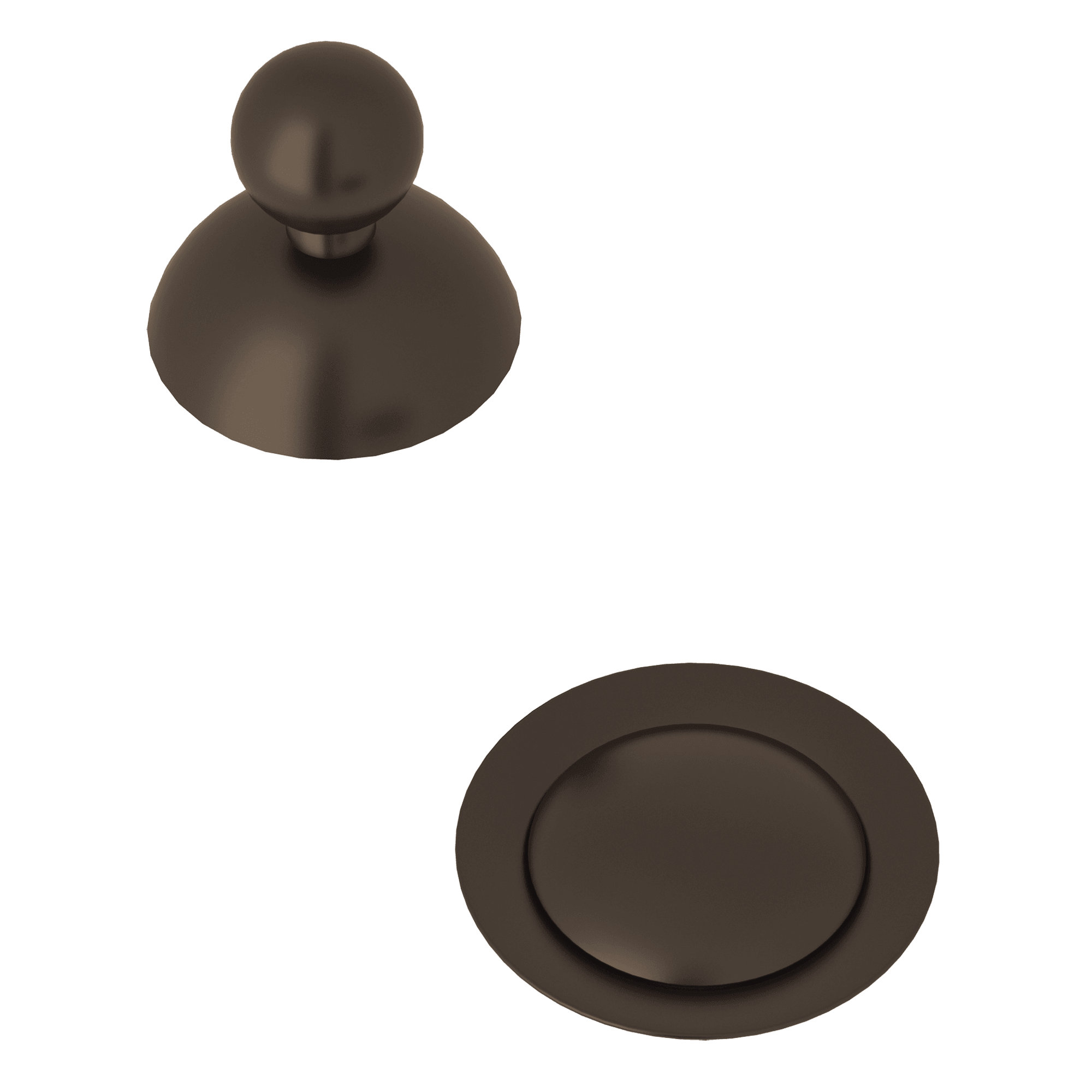 Rohl Country Rohl Remote Pop-Up Set With Overflow | Wayfair