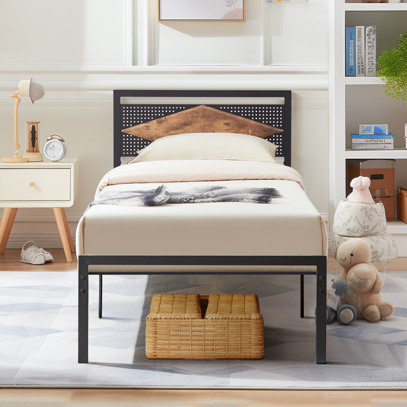 17 Stories Ashera 34.6'' Bed Frame | Wayfair