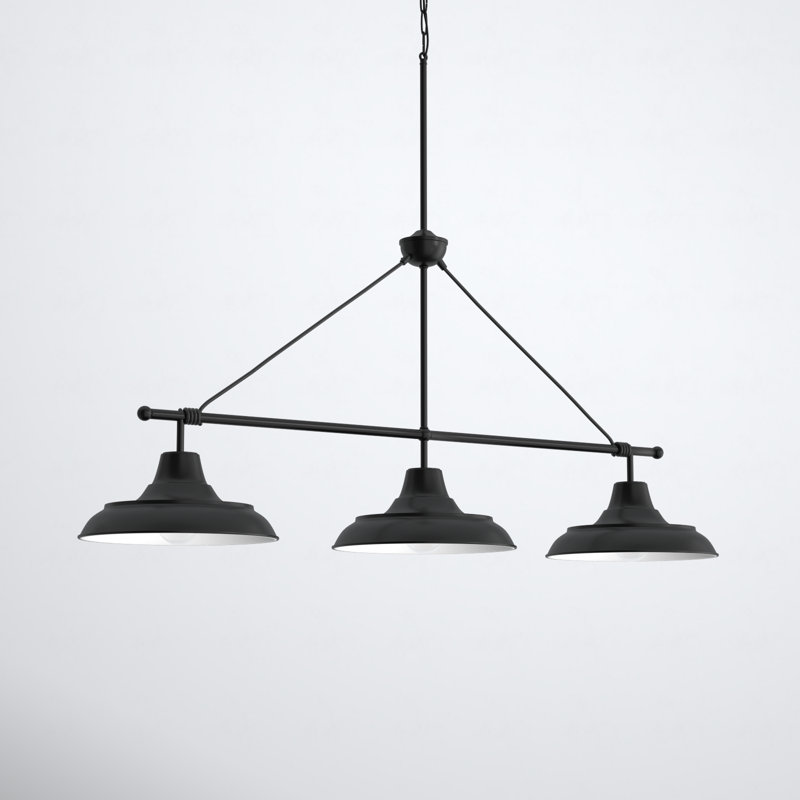 Birch Lane™ Ezo 3 - Light Kitchen Island Modern Linear Pendant | Birch Lane