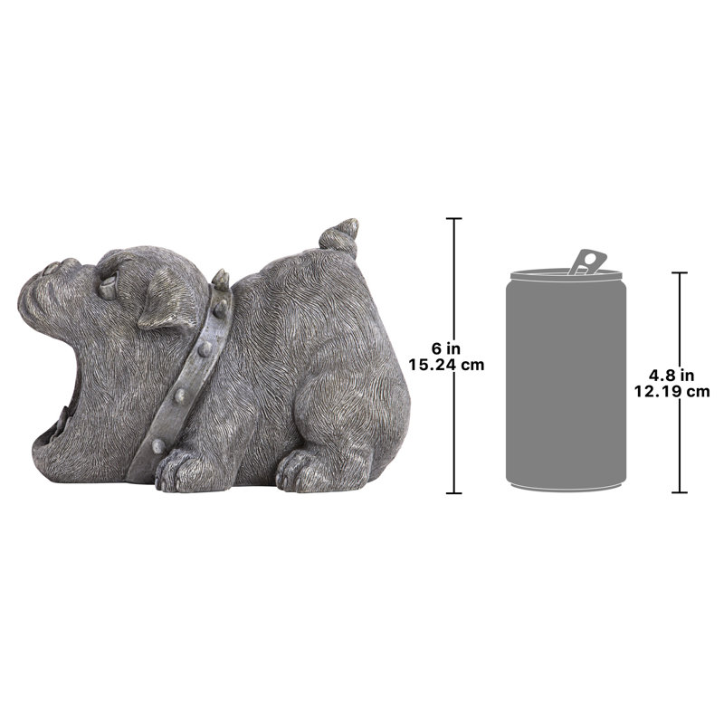 Design Toscano Gutter Guardians Butch the Bulldog Downspout Statue ...