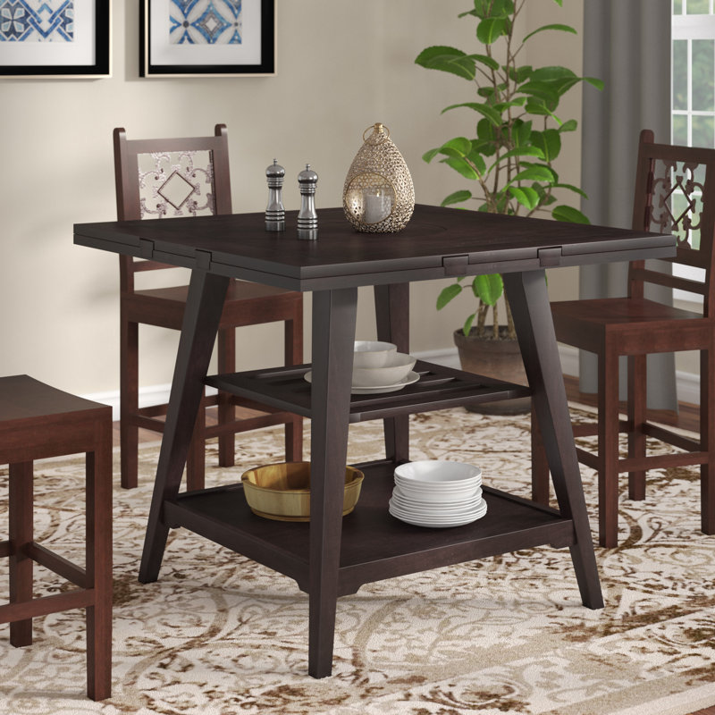 Andover Mills™ Anita 60" Round Extendable Dining Table "& Reviews ...