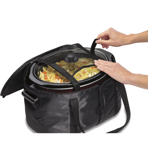 Hamilton Beach® Crock Caddy Insulated Slow Cooker Bag & Reviews | Wayfair