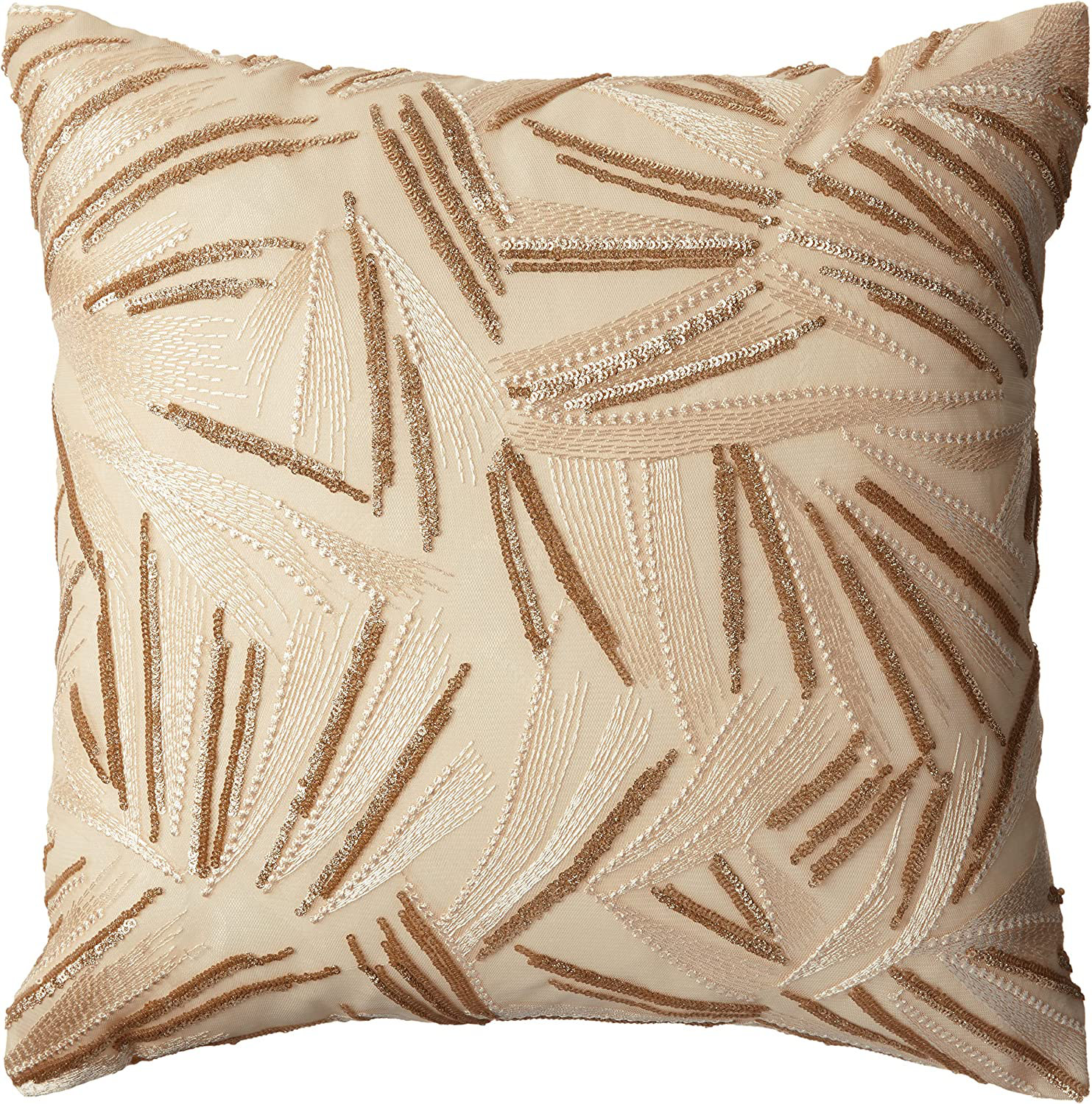 Violet Linen Rosetta Wheat Spikelets Pattern Rosetta Square Pillow ...
