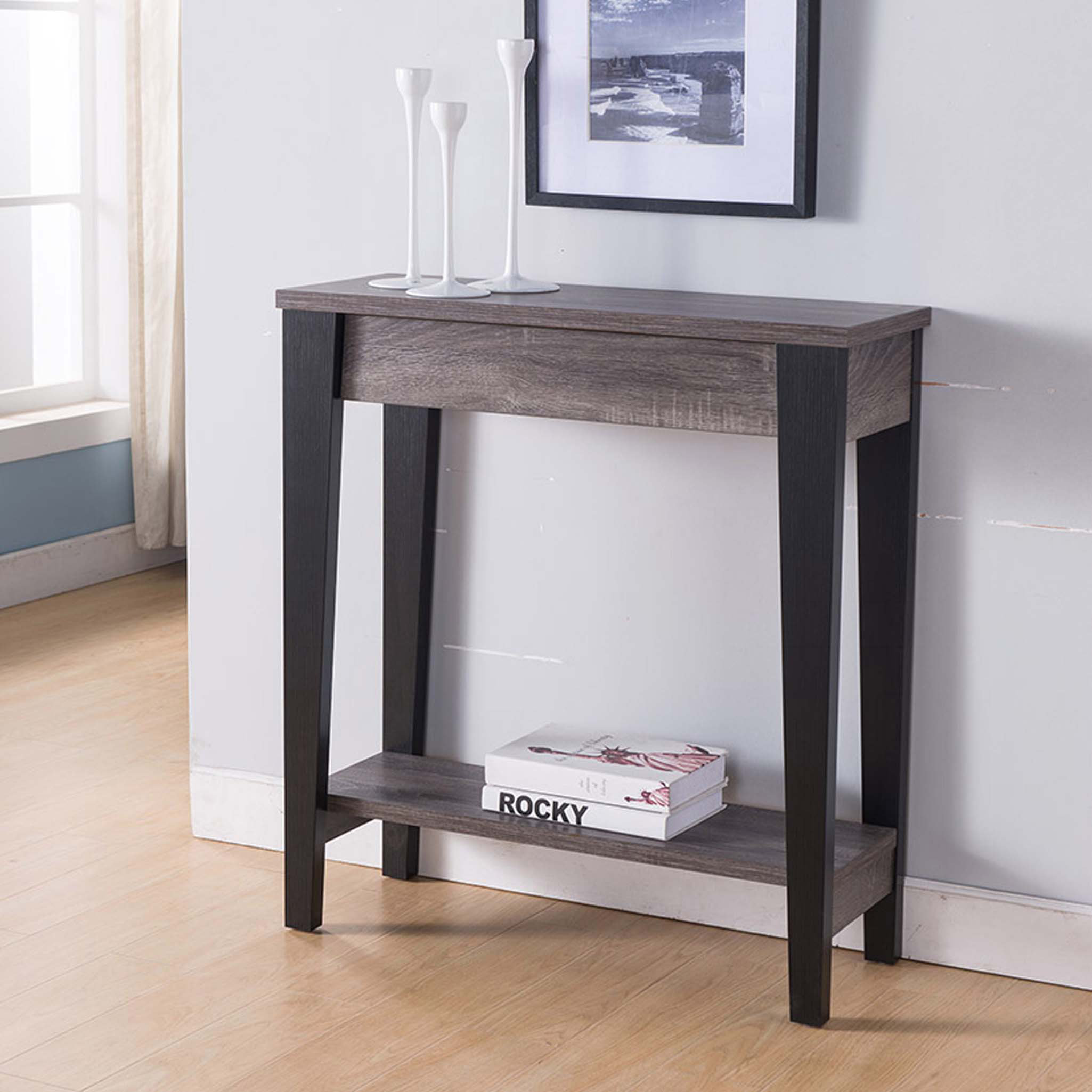 Ebern Designs Home, Elegant Console Table, Display Table with Drawer ...