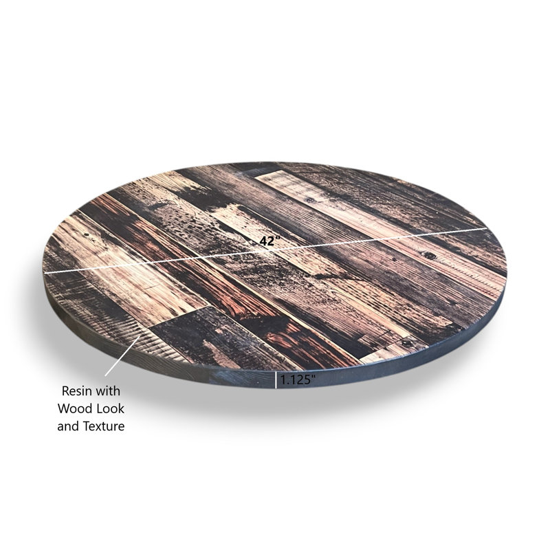 Heirloum Resin Outdoor Table Top | Wayfair