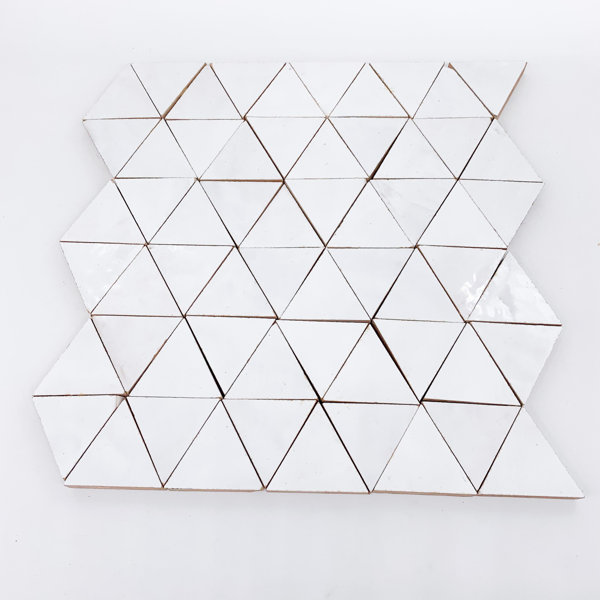 Moroccan Mosaic Tile House Giza 2" x 2" Ceramic Mosaic Wall Tile | Perigold