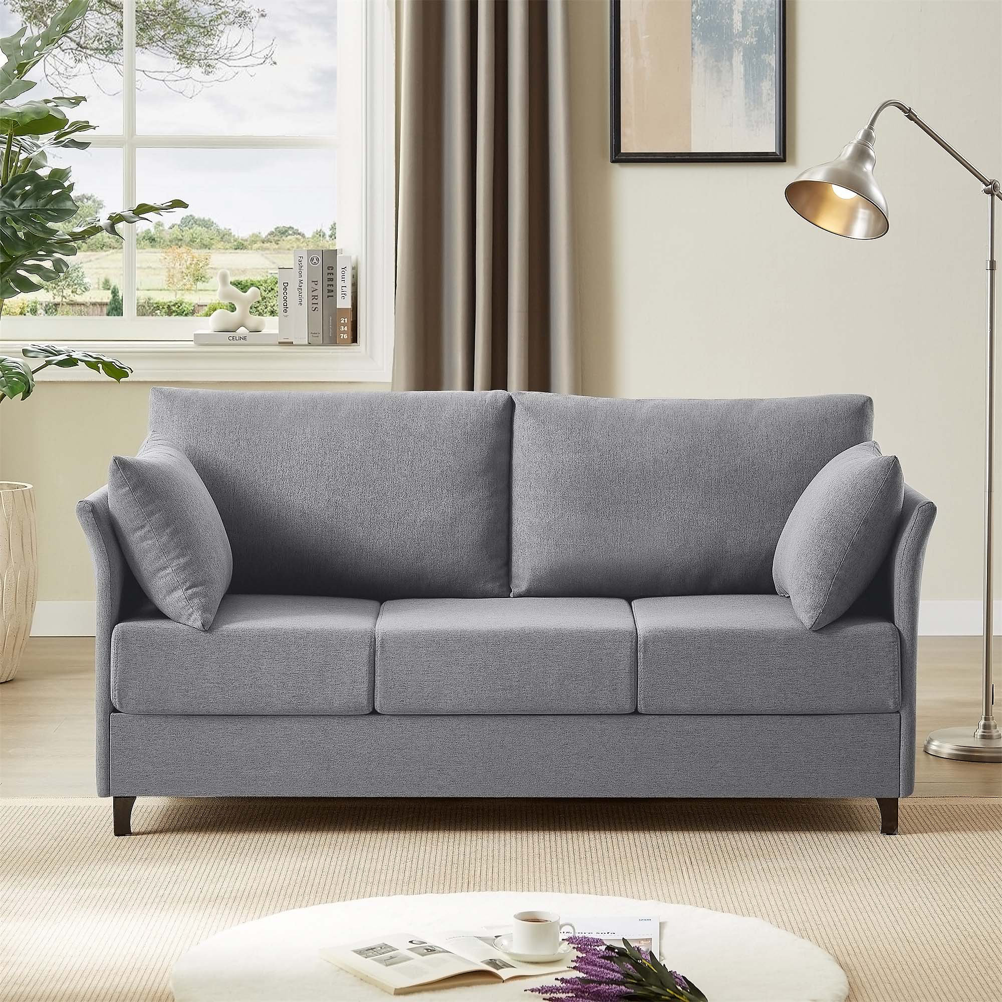 Ebern Designs Comfortable Detachable Sofa for Various Rooms with Metal ...