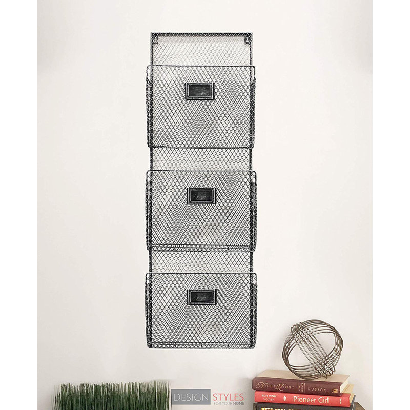 Design Styles Three Pocket Filer Holder & Reviews | Wayfair