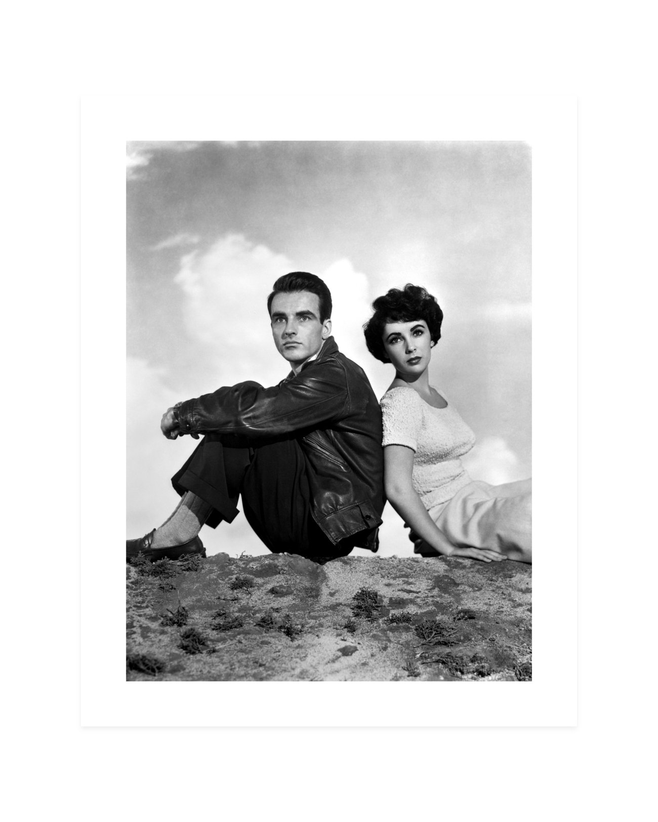 Globe Photos Entertainment Montgomery Clift And Elizabeth Taylor ...
