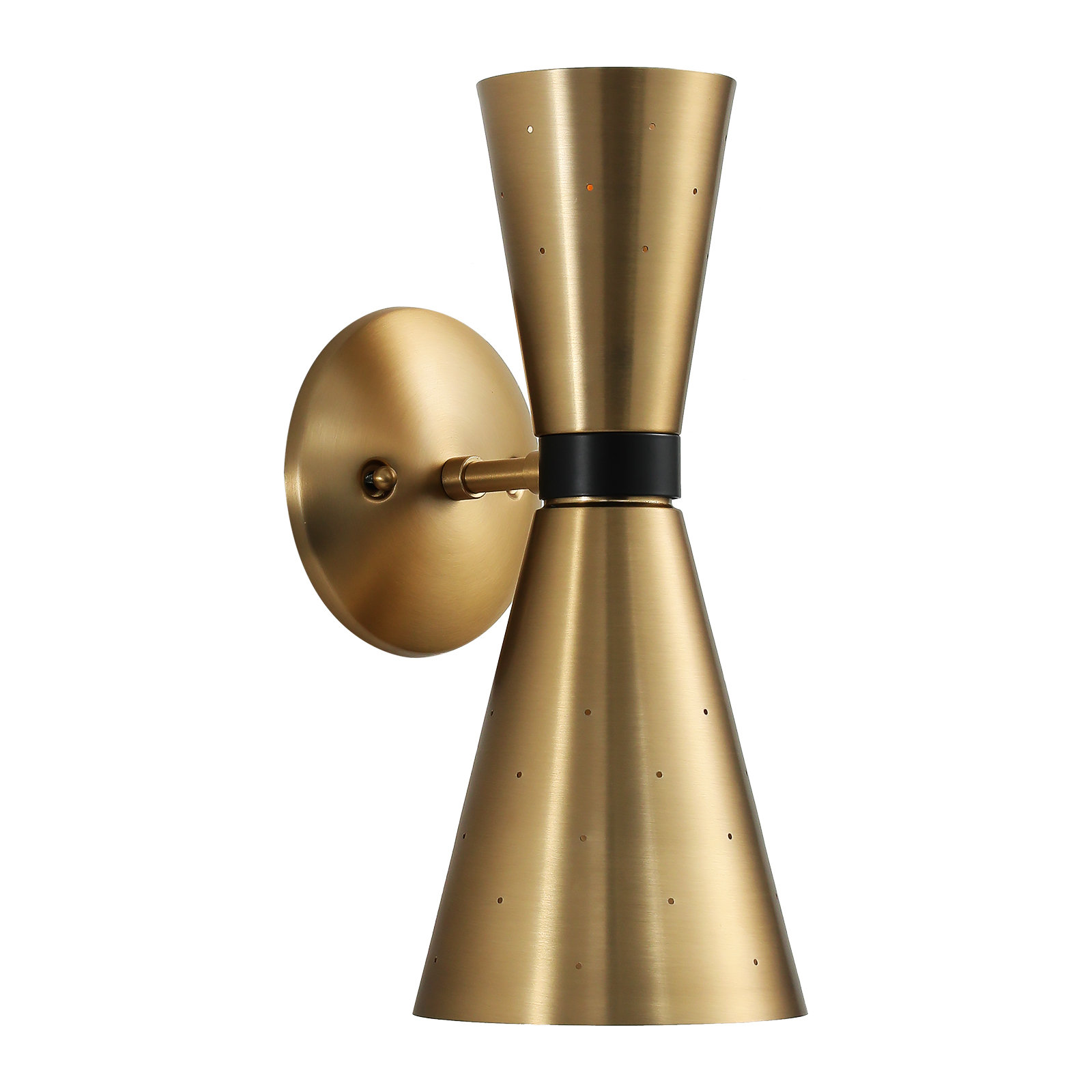 Mercer41 2-Light Dimmable Armed Sconce/Wall Light,Wall Light with ...