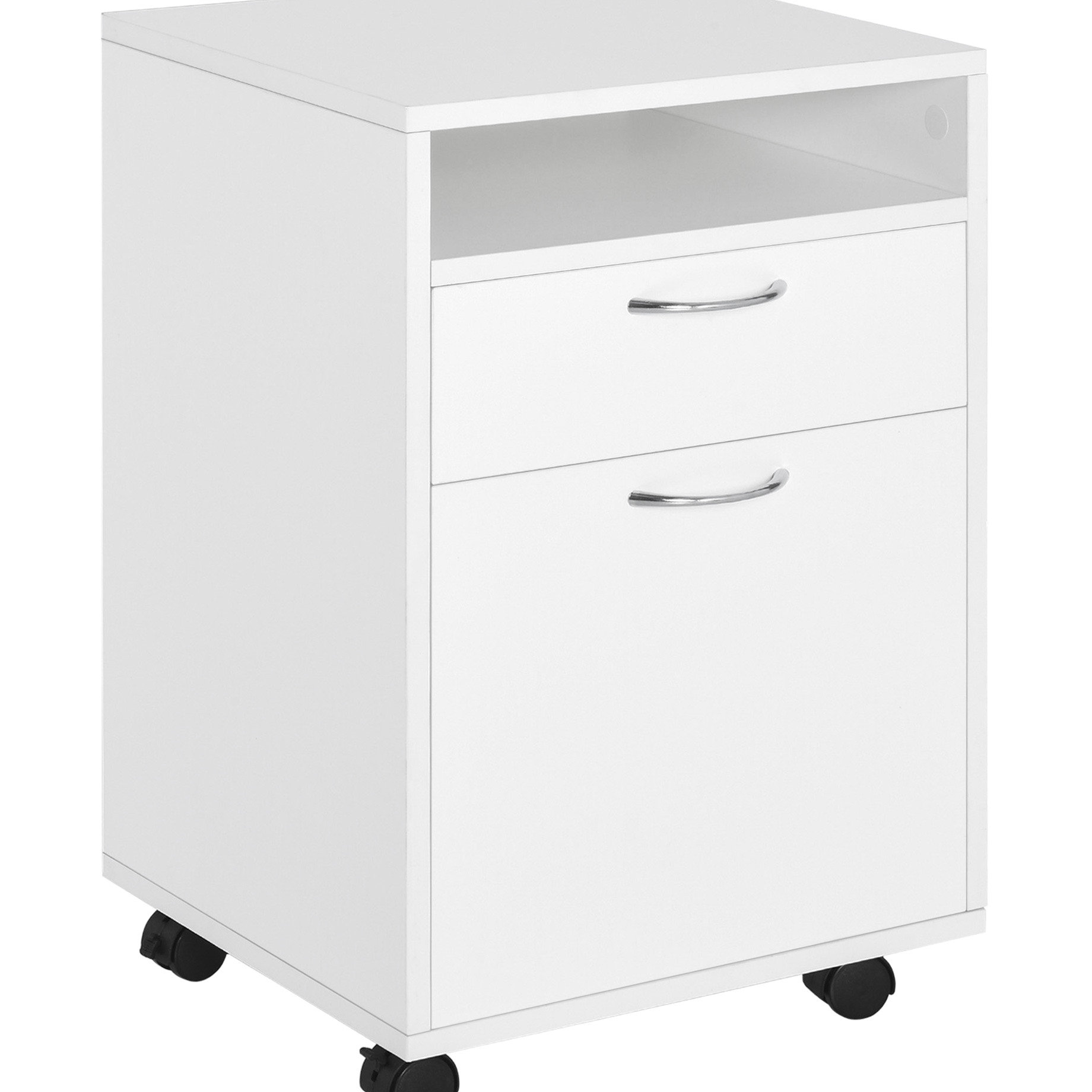 Ebern Designs Office Storage Cabinet With Drawer And Cabinet, Mobile In ...
