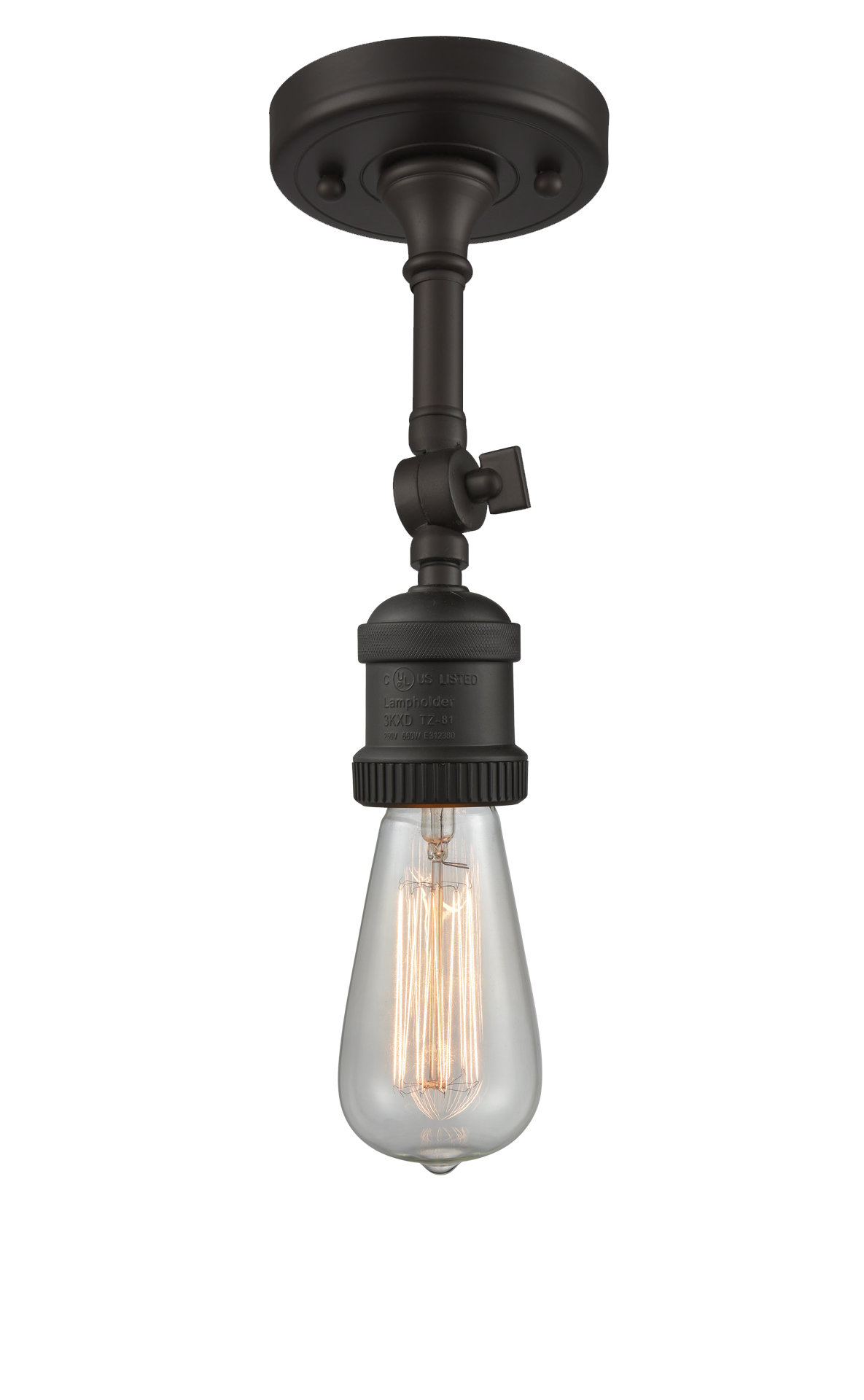 Williston Forge Arguelles 1 - Light 4.5" Unique/Statement Geometric ...