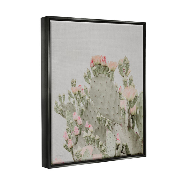 Bungalow Rose " Pink Cactus Blossoms " by Jennifer Rigsby - Wayfair Canada