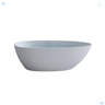 VODYXSEP 59'' Solid Surface Matte Tub, Freestanding Solid Surface Resin ...