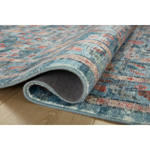 Rifle Paper Co. x Loloi Courtyard Blue Area Rug feat. CloudPile ...