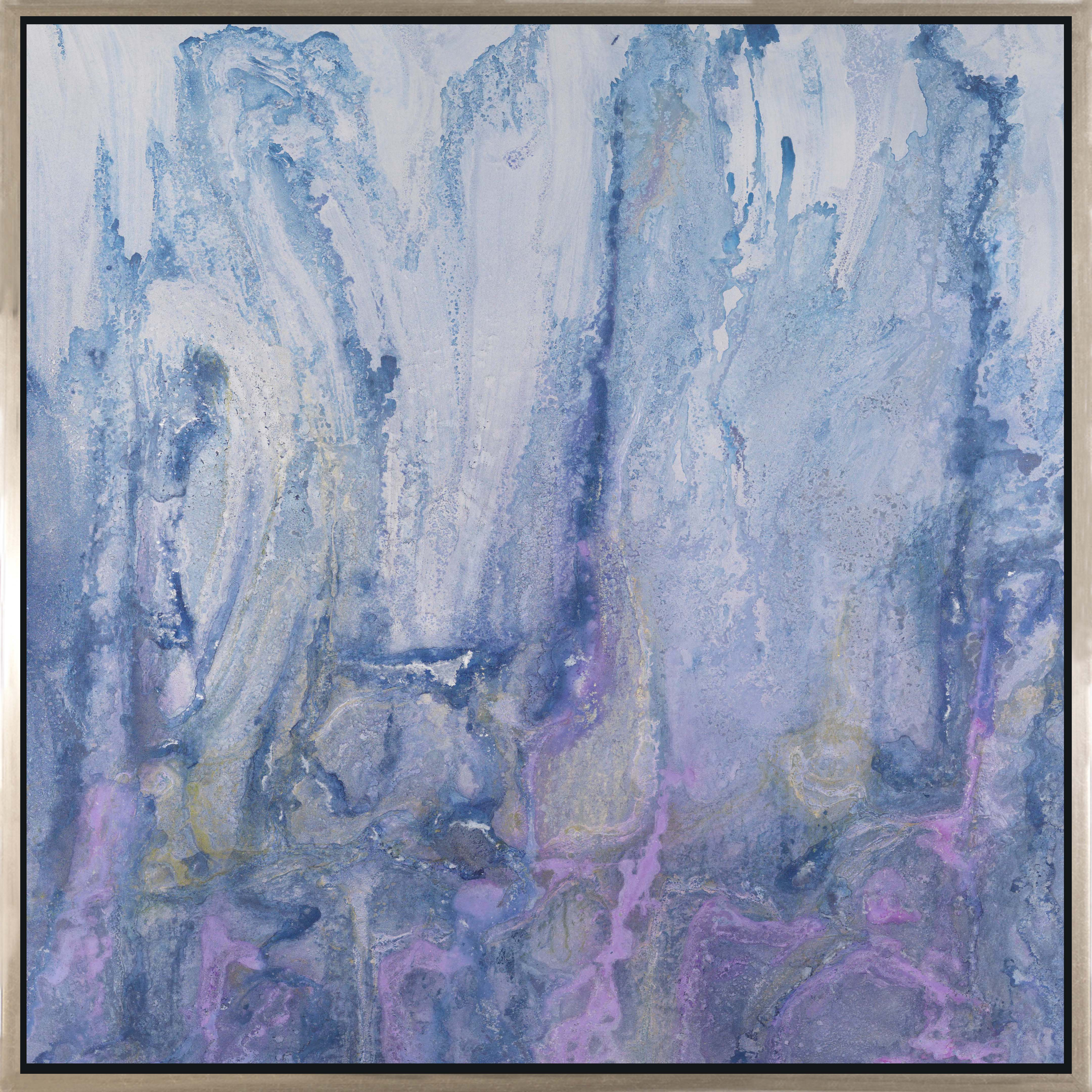 CHC Art, Inc. Unclear Maybe - Floater Frame Painting on Canvas | Wayfair