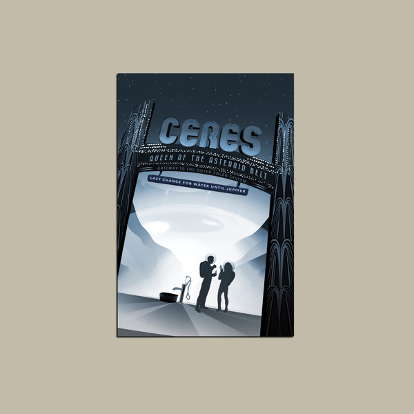 Epic Graffiti " Visions Of The Future: Ceres " | Wayfair