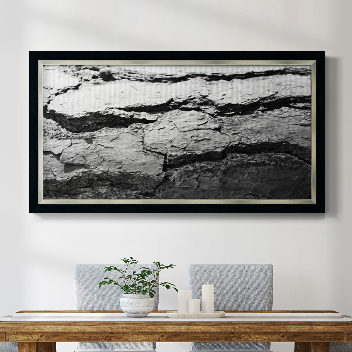 17 Stories Found Textures IV Premium Framed Canvas- Ready To Hang ...