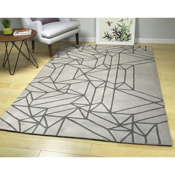 Wrought Studio Ronnie Hand-Tufted Mint Area Rug & Reviews | Wayfair