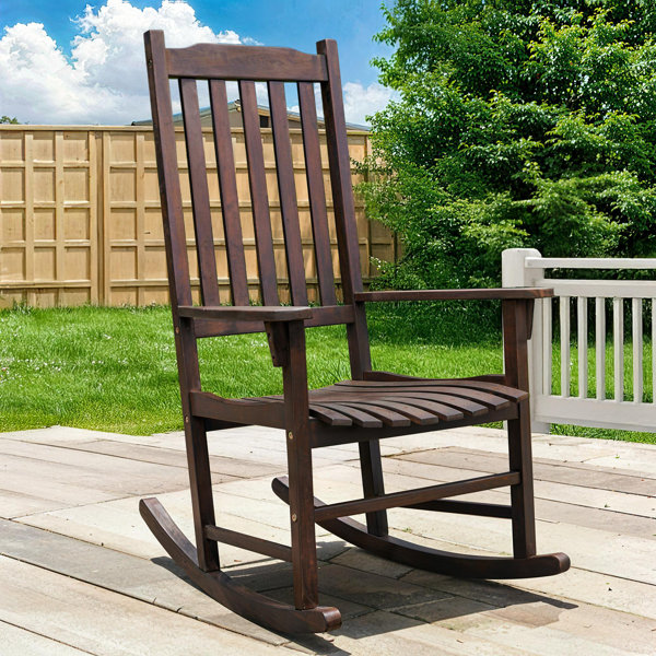 Wood Rocking Chairs You'll Love | Wayfair