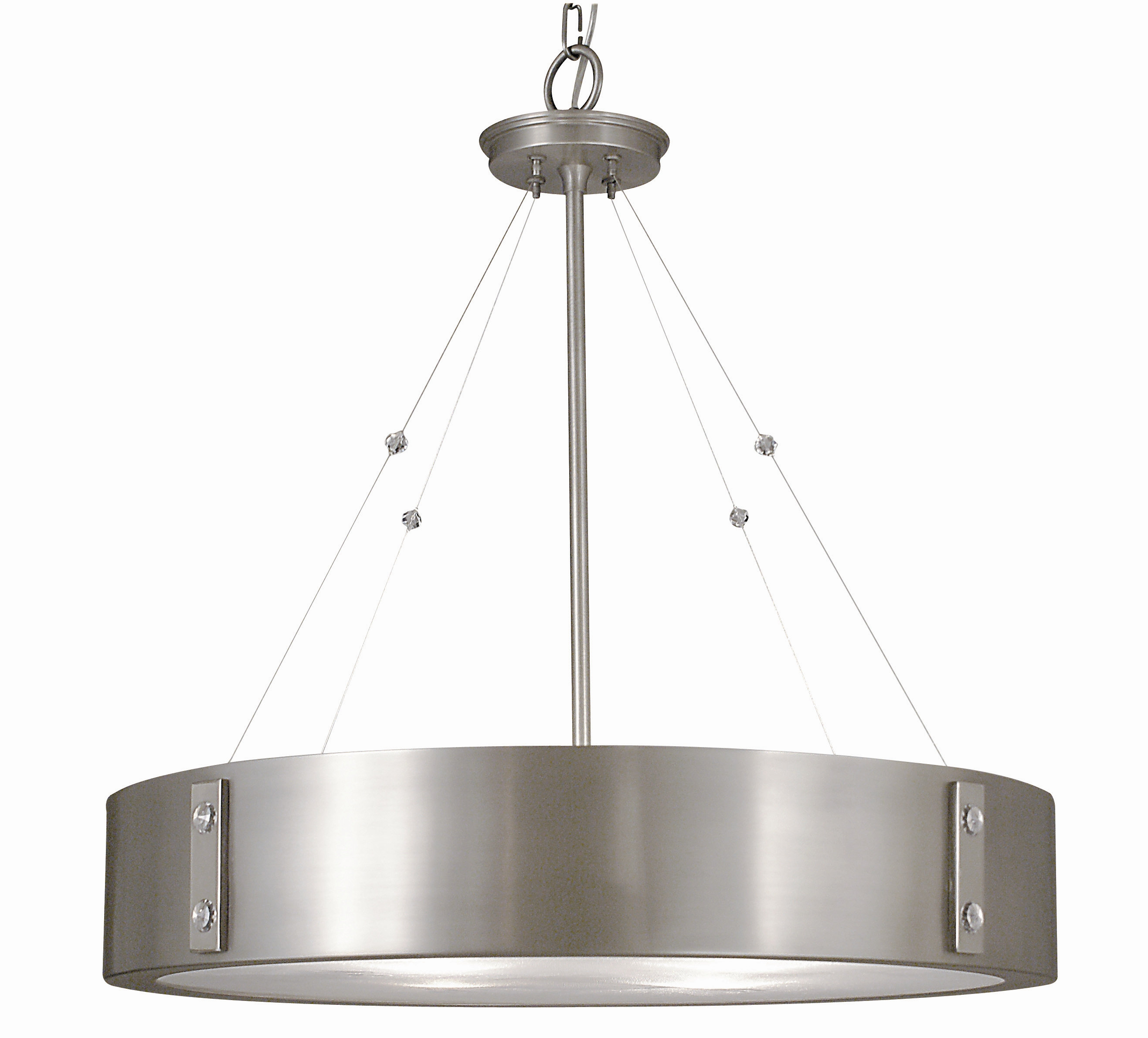 Astoria Grand Verlin 4 - Light Unique / Statement Drum Pendant | Wayfair